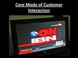 Service blueprint on CNN- IBN | PPTX
