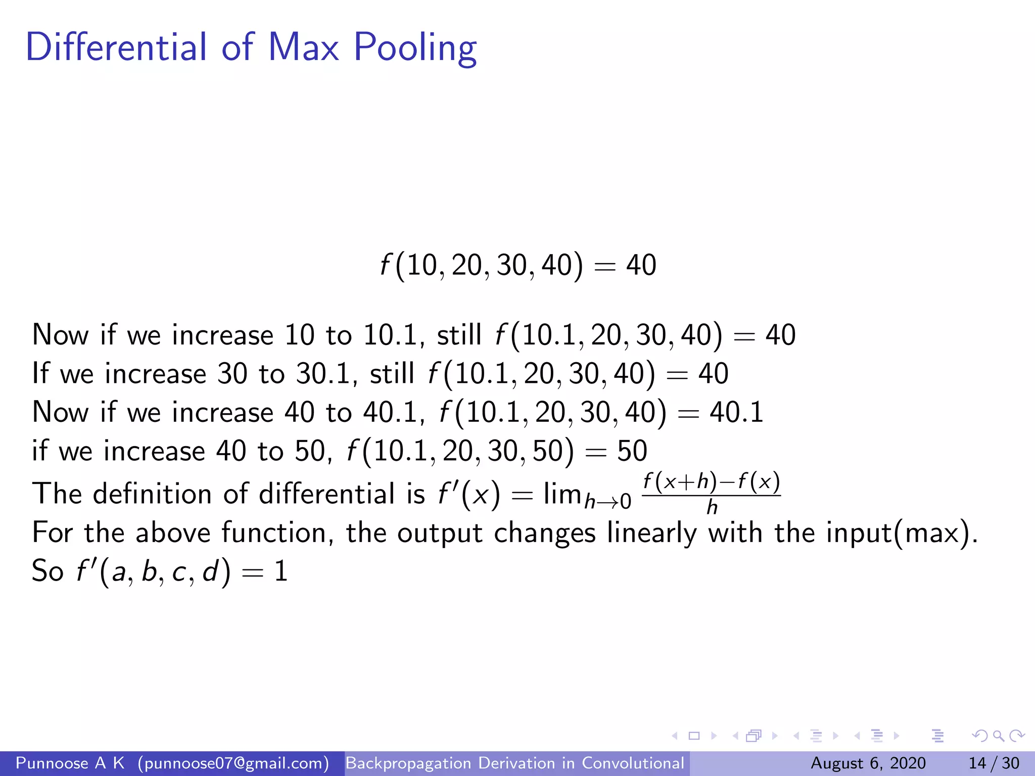 Convolutional neural network backpropagation derivation | PPT Convolutional neural network backpropagation derivation | PPT