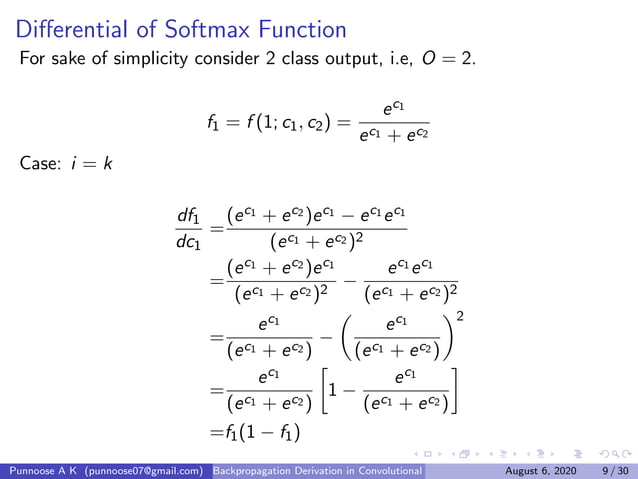 Convolutional neural network backpropagation derivation | PPT Convolutional neural network backpropagation derivation | PPT