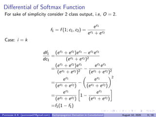 Cnn backpropagation derivation | PDF