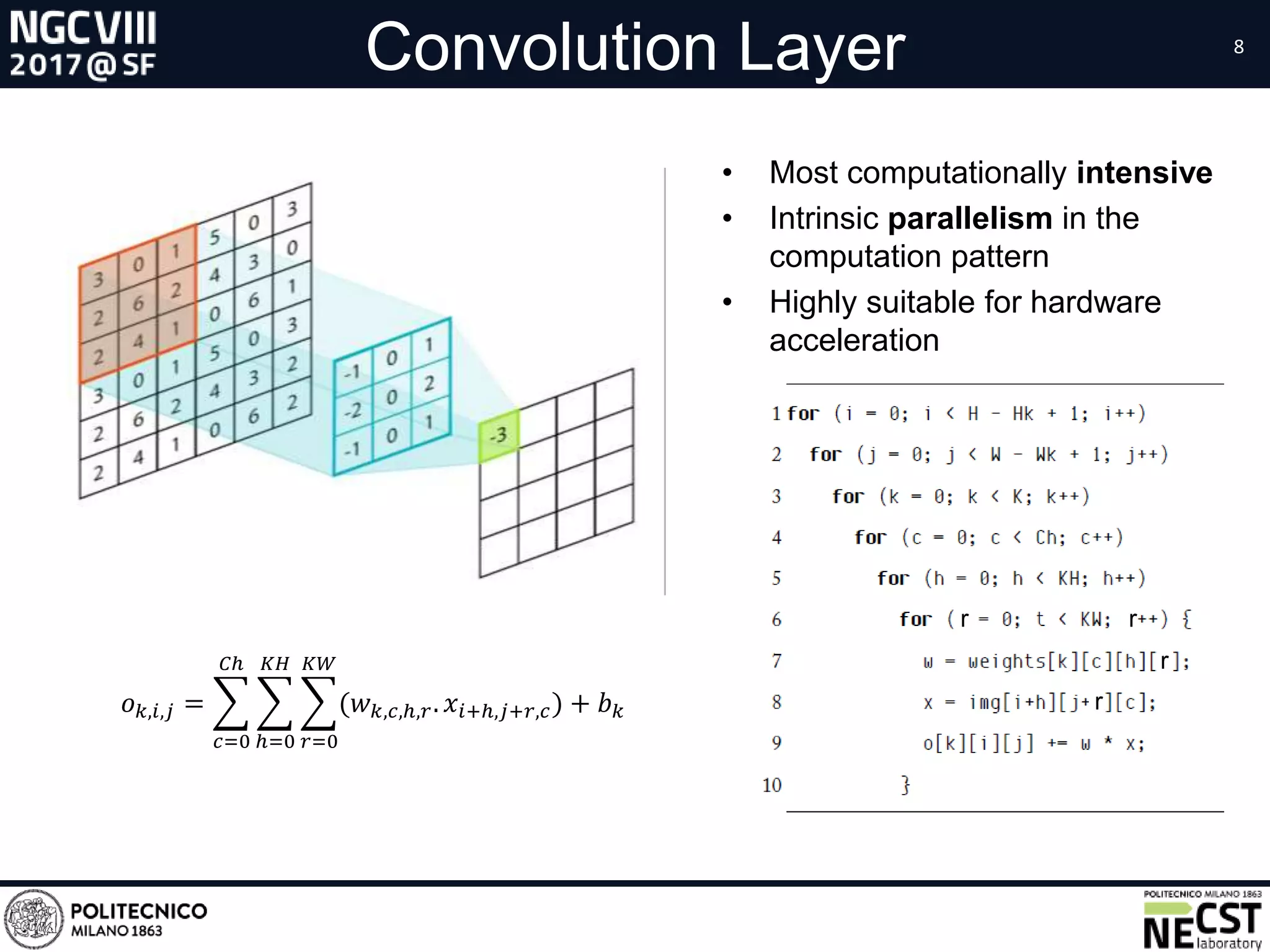 Cnnecst An Fpga Based Approach For The Hardware Acceleration Of Convolutional Neural Networks Ppt