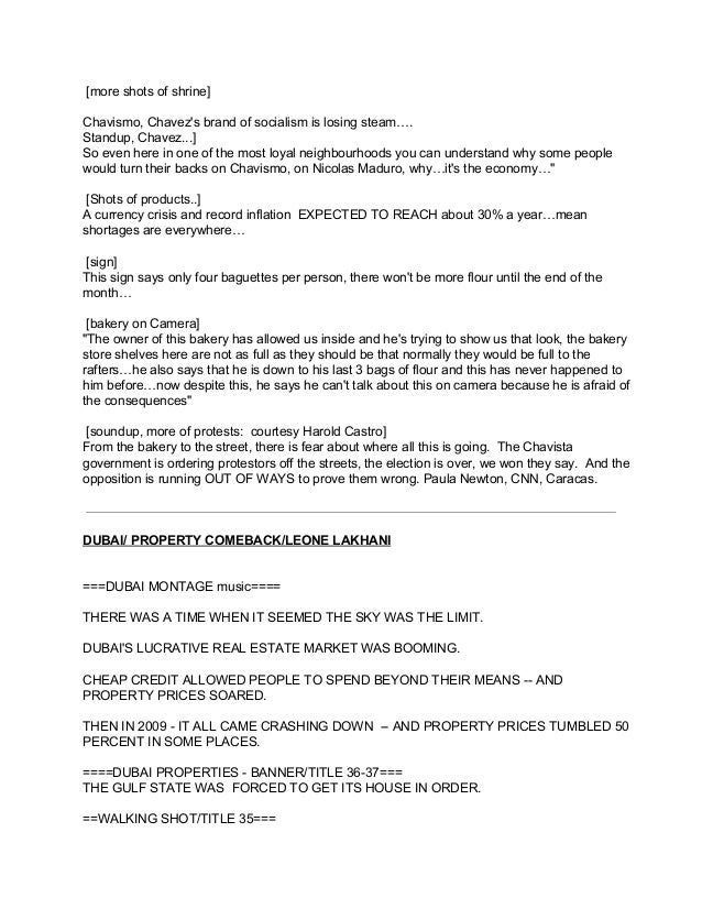 CNN Example Outline Scripts