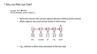 CNN for sentence classification | PPT