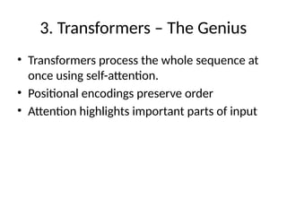 CNN LSTM Transformers Presentation .pptx