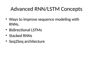 CNN LSTM Transformers Presentation .pptx