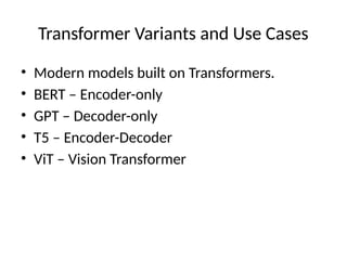 CNN LSTM Transformers Presentation .pptx