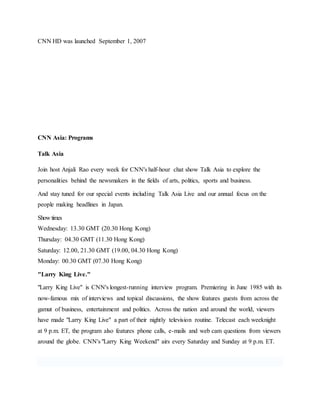 Cnn&media conglomorates | PDF