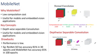Introduction to CNN Models: DenseNet & MobileNet | PPTX | Artificial ...