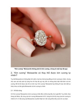Có Nên Mua Kim Cương Moissanite | PDF