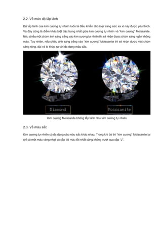 Có Nên Mua Kim Cương Moissanite | PDF