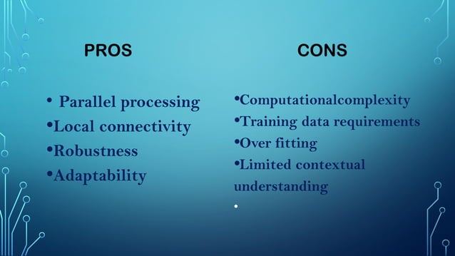 Cellular neural network power point presentation | PPT