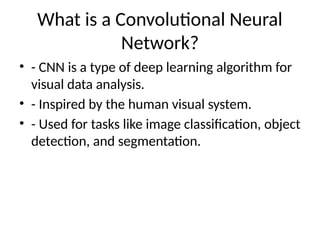 CNN_Presentation to learn the basics of CNN Model.pptx