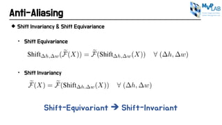 [PR12] Making Convolutional Networks Shift-Invariant Again | PPT