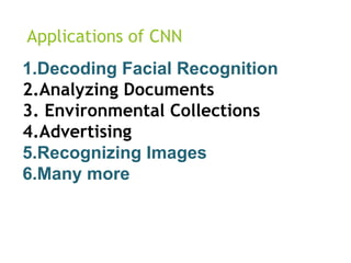 Convolution Neural Network (CNN) | PPTX