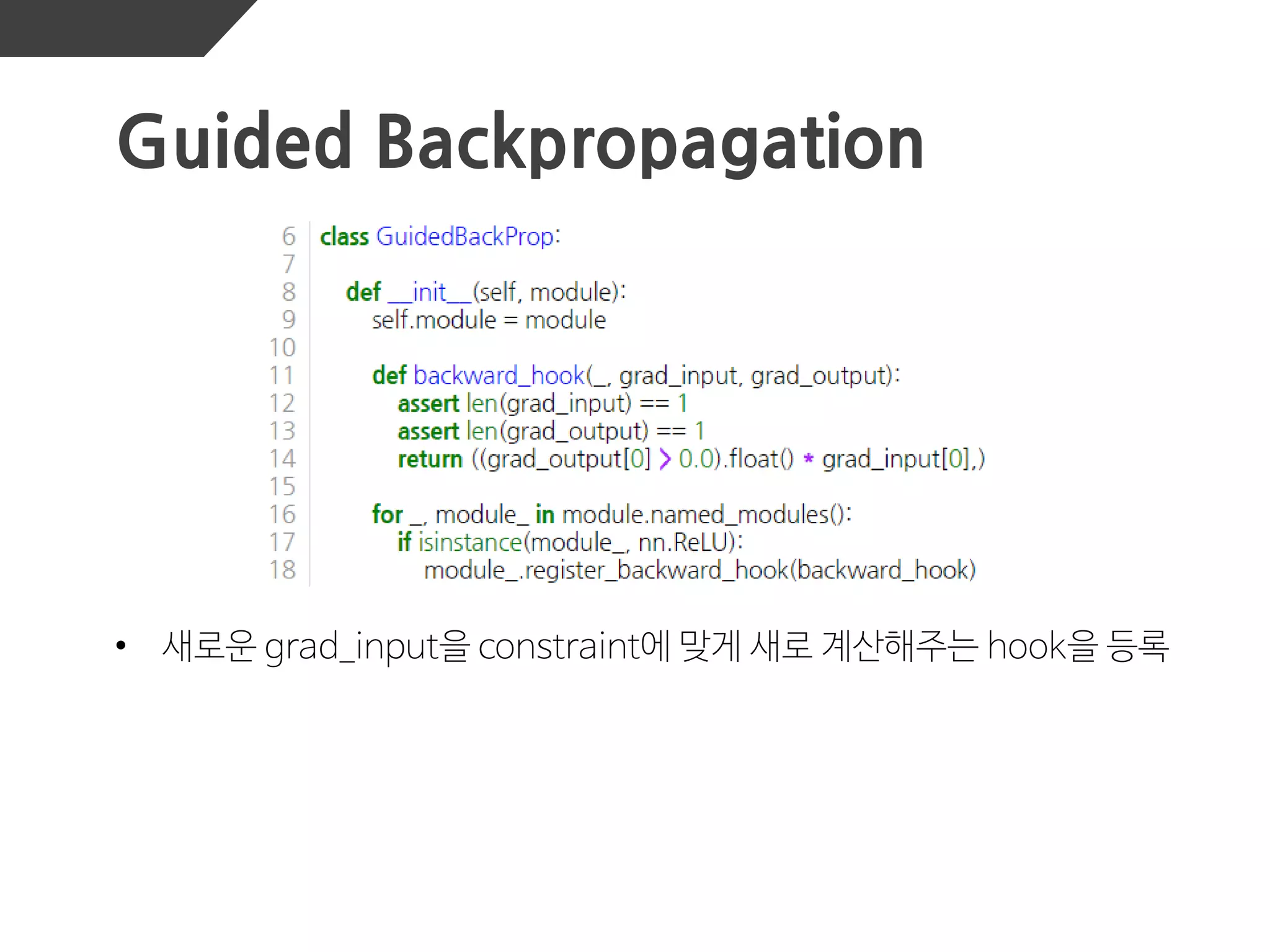 CNN visualization implementaion | PPT