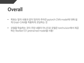 CNN visualization implementaion | PPT