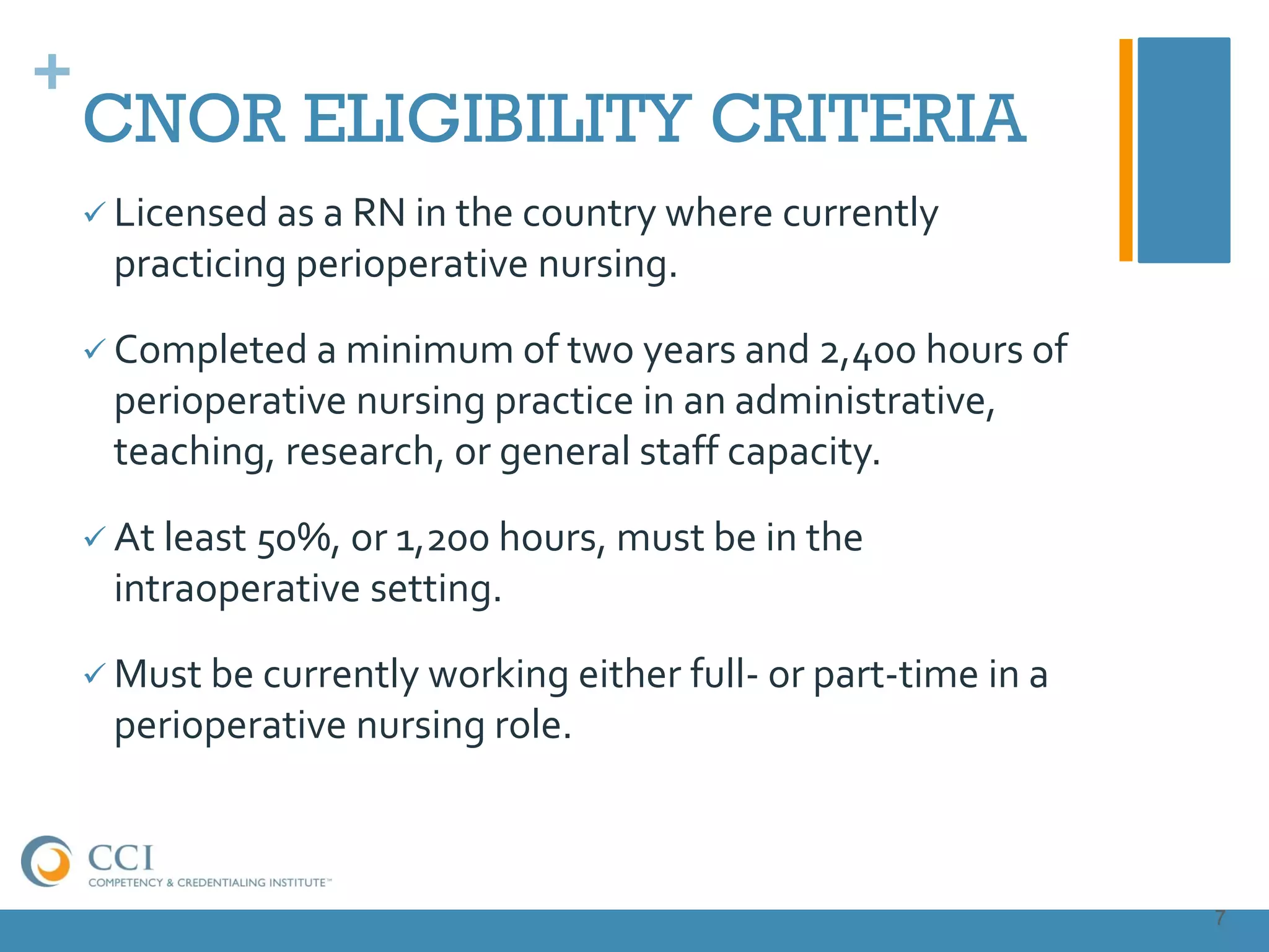 Cnor Certification: Pathway to Excellence