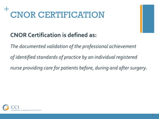 Cnor Certification: Pathway to Excellence | PDF