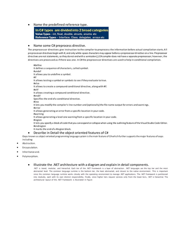 C# note | DOCX