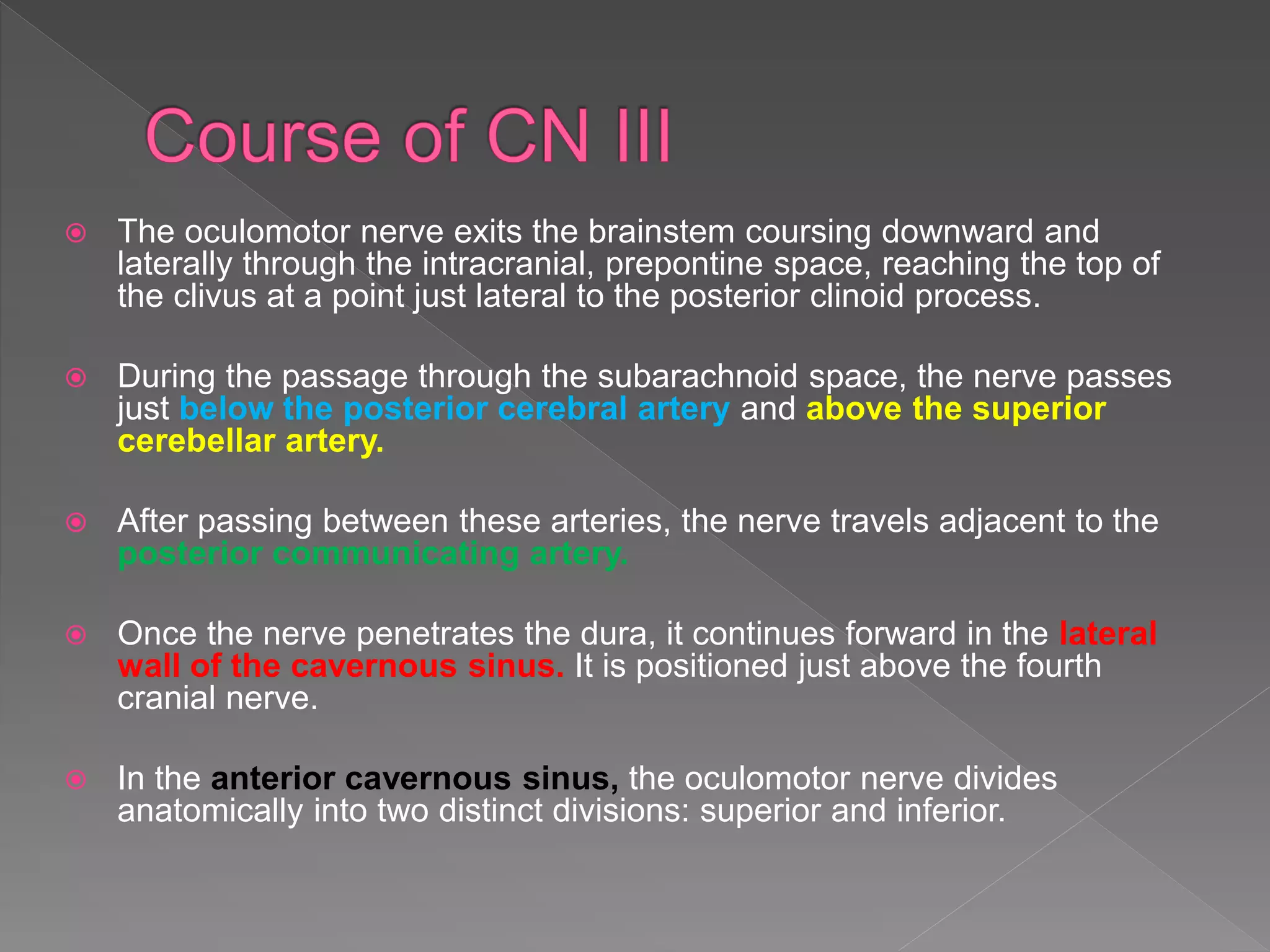 3rd, 4th, & 6th cranial nerve palsy | PPTX