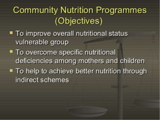 Community nutrition program | PPT