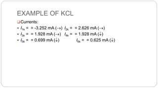 KCL and KVL | PPTX