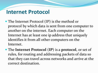internet protocol | PPTX