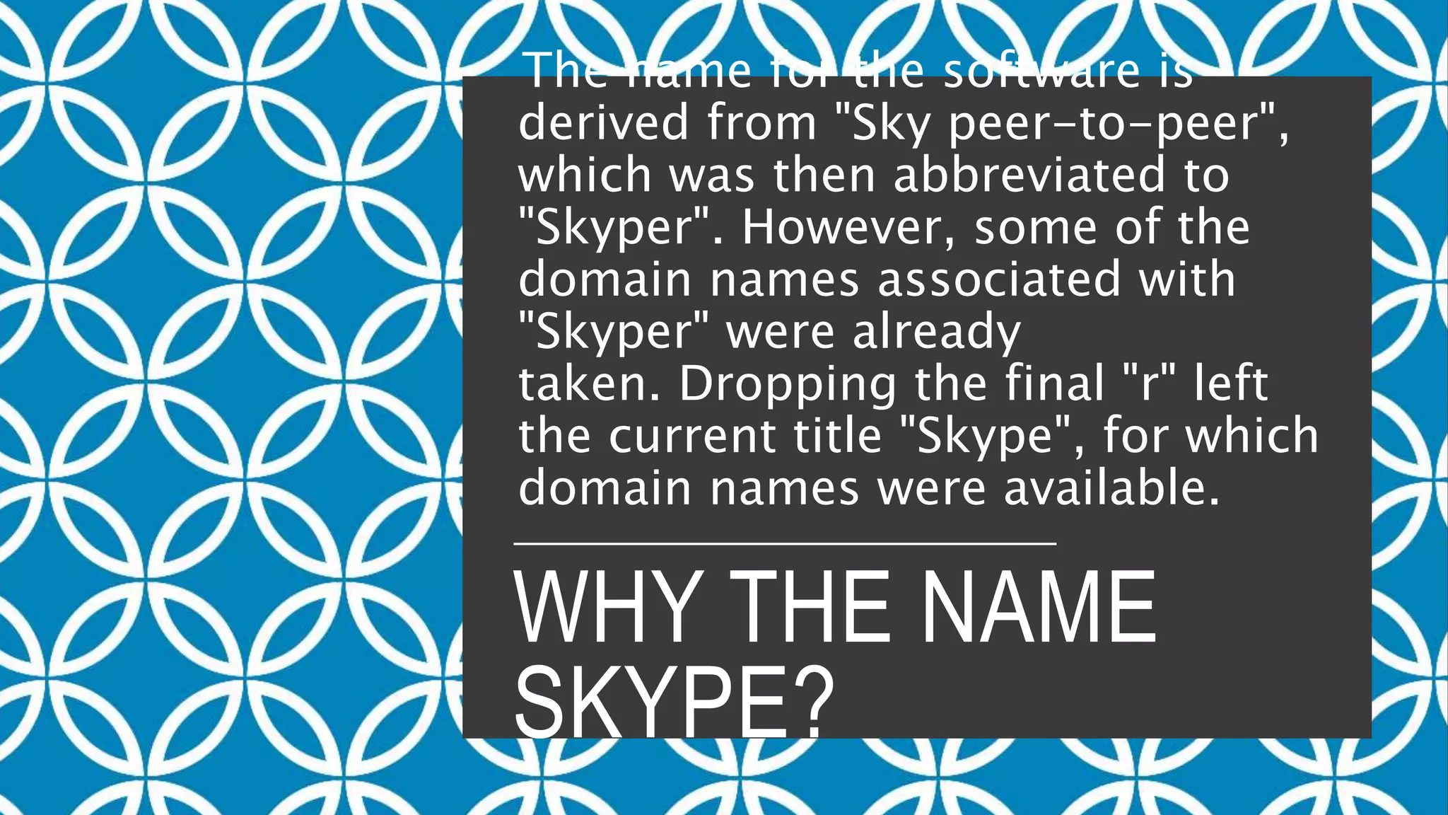 skype-peer to peer protocol | PPTX