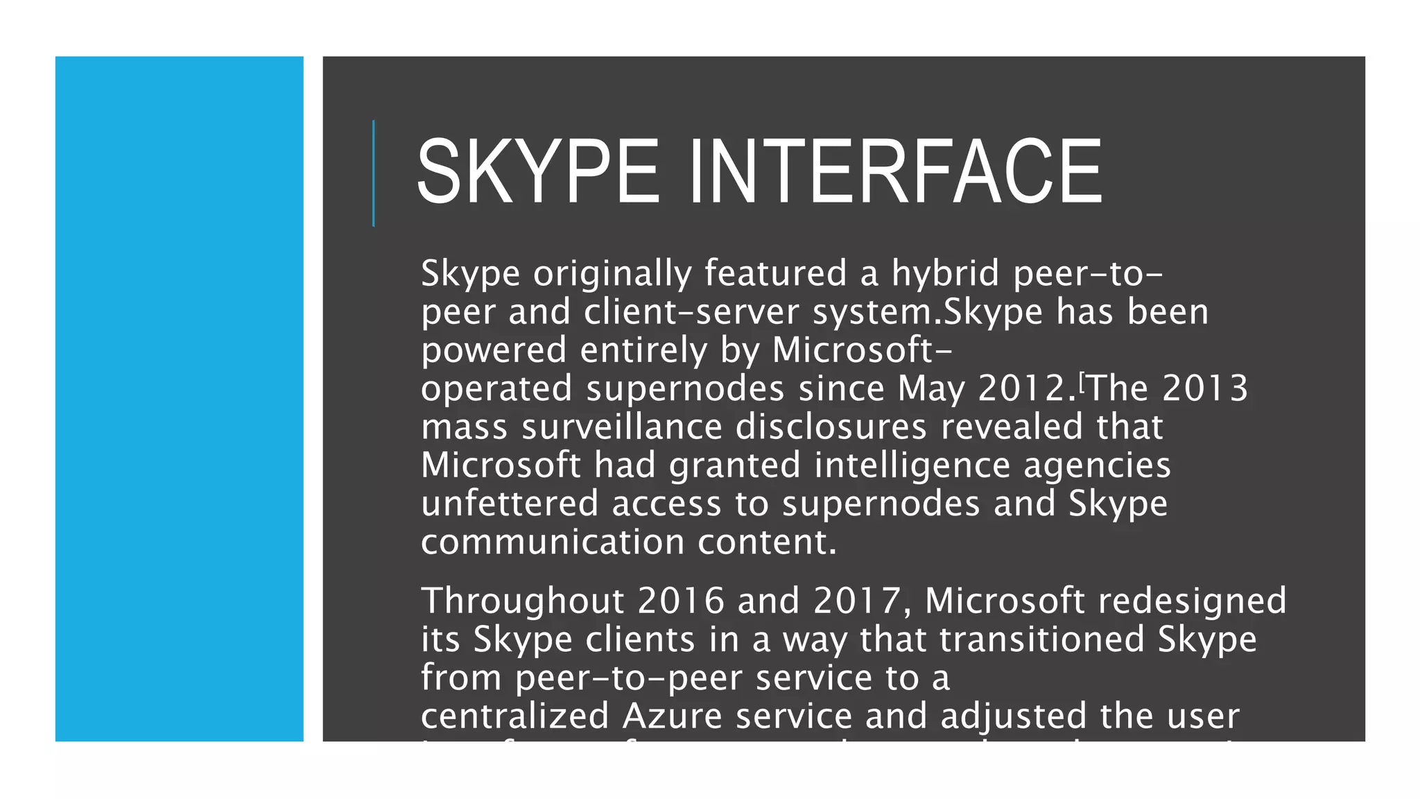 skype-peer to peer protocol | PPTX