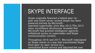 skype-peer to peer protocol | PPTX