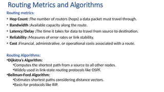 Fundamental concepts of Routing in detiled | PPTX