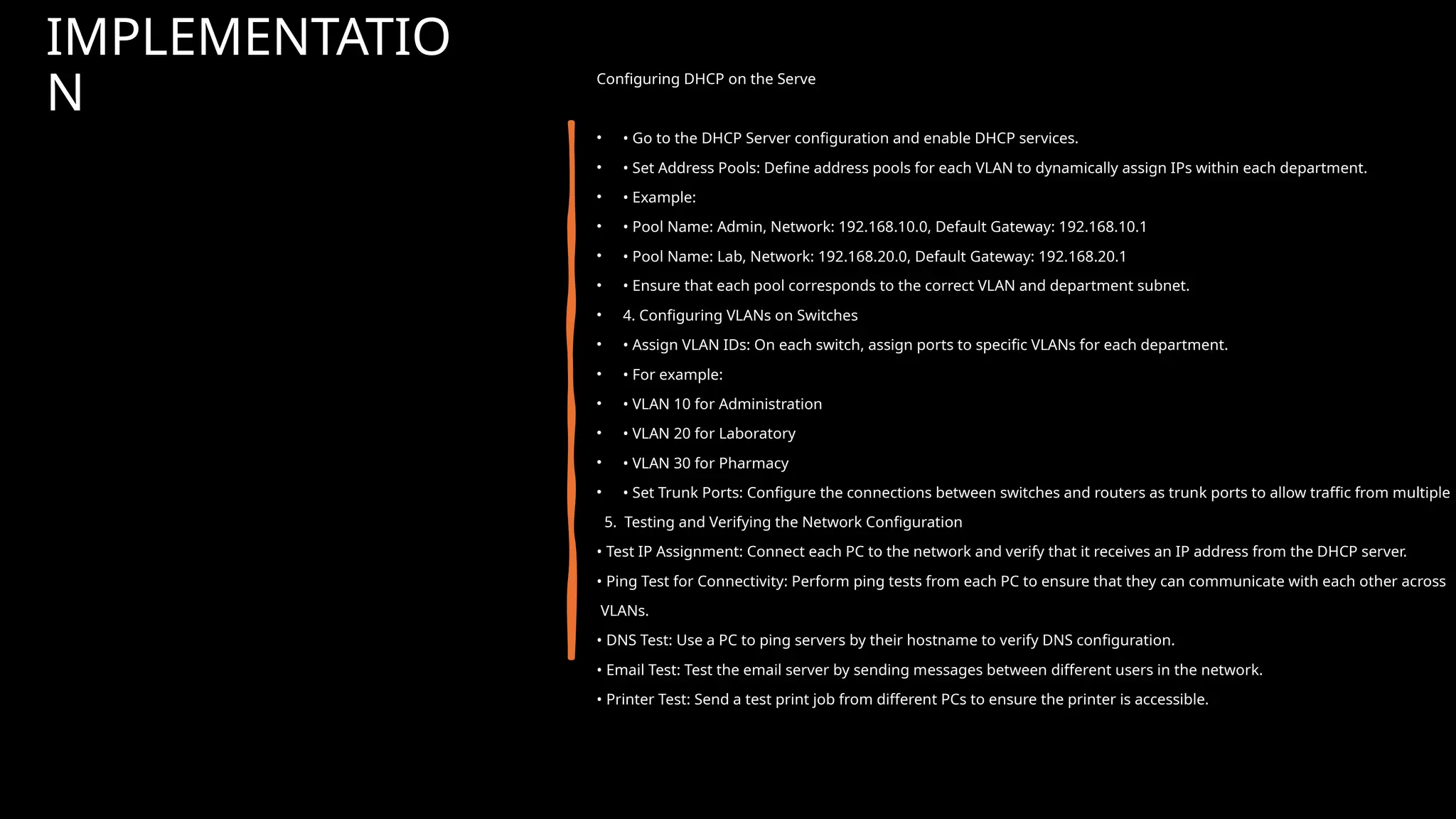 hospital network using hybrid topology in cisco | PPTX