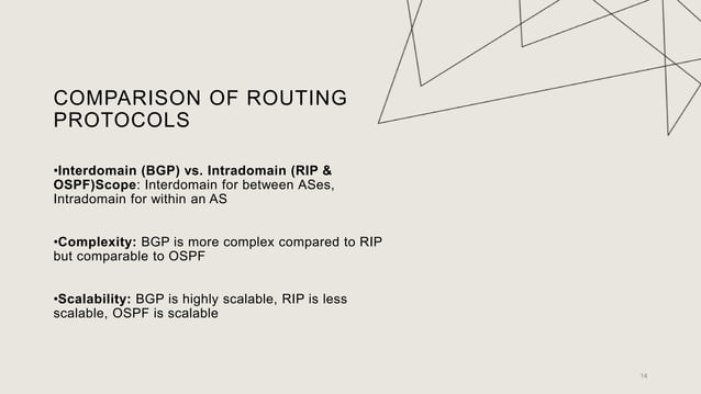 Types of routing Protocols in Computer Networks | PPT
