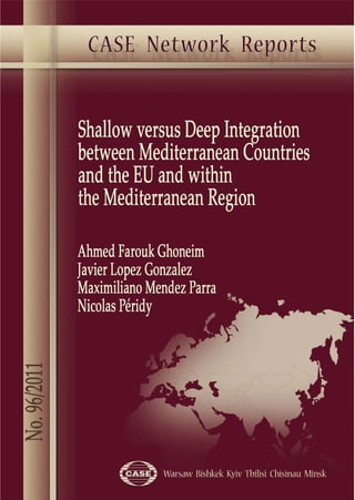 CASE Network Report 96 - Shallow versus Deep Integration between ...