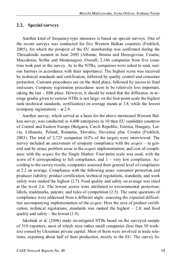 CASE Network Report 88 - Deep Integration with the EU and its Likely