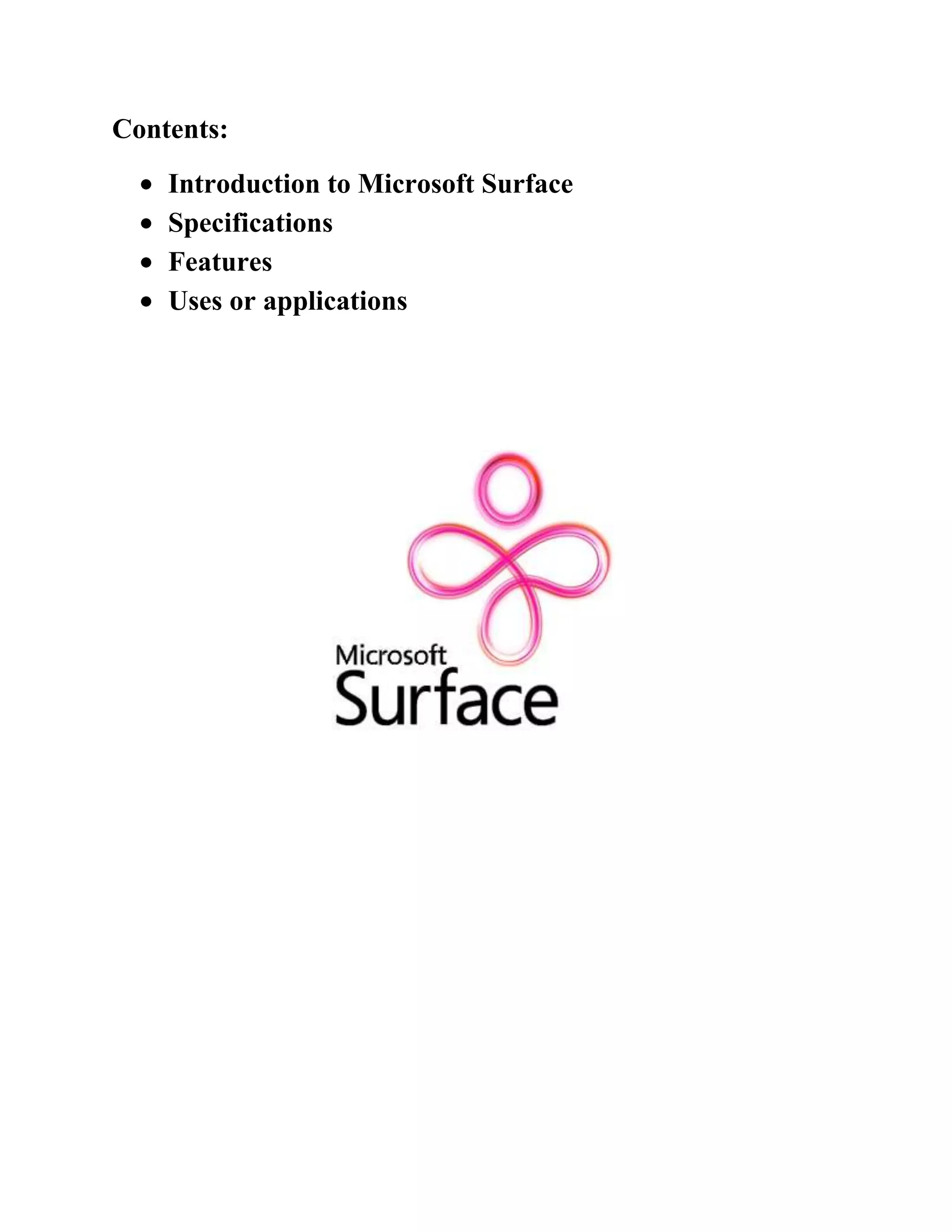 Microsoft Surface | DOCX