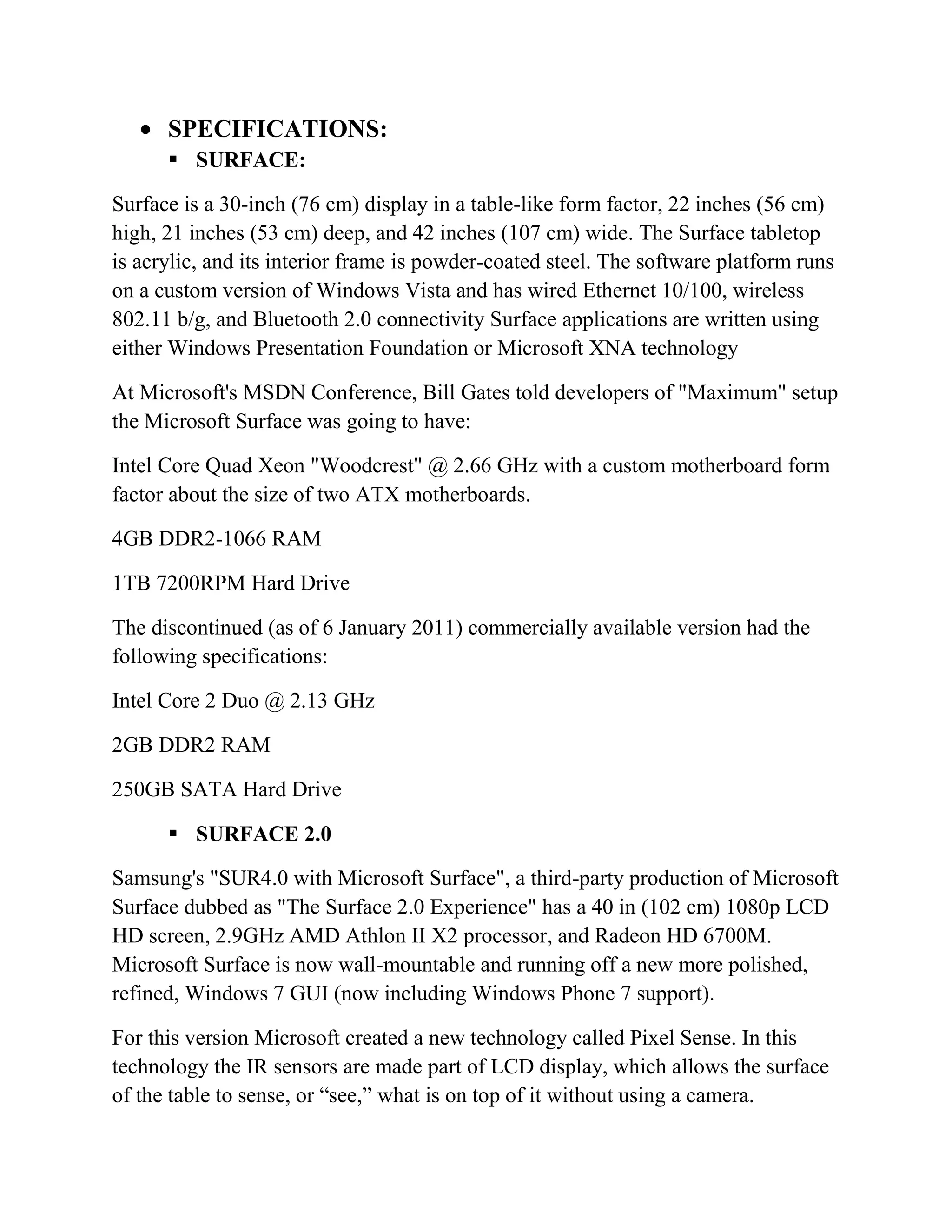 Microsoft Surface | DOCX