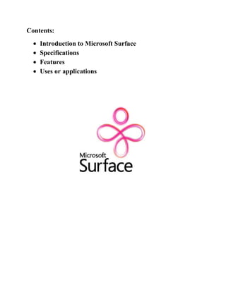 Microsoft Surface | DOCX