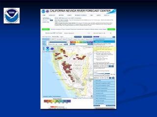 Hydrologic Forecasting & Drought Assessment Tools from the California ...