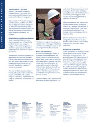 Intermec Case Study - Columbia Natural Resources | PDF