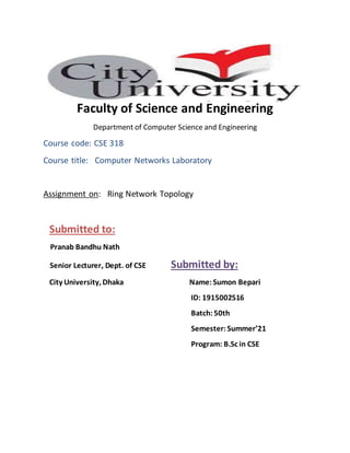 Cn ring topology | PDF