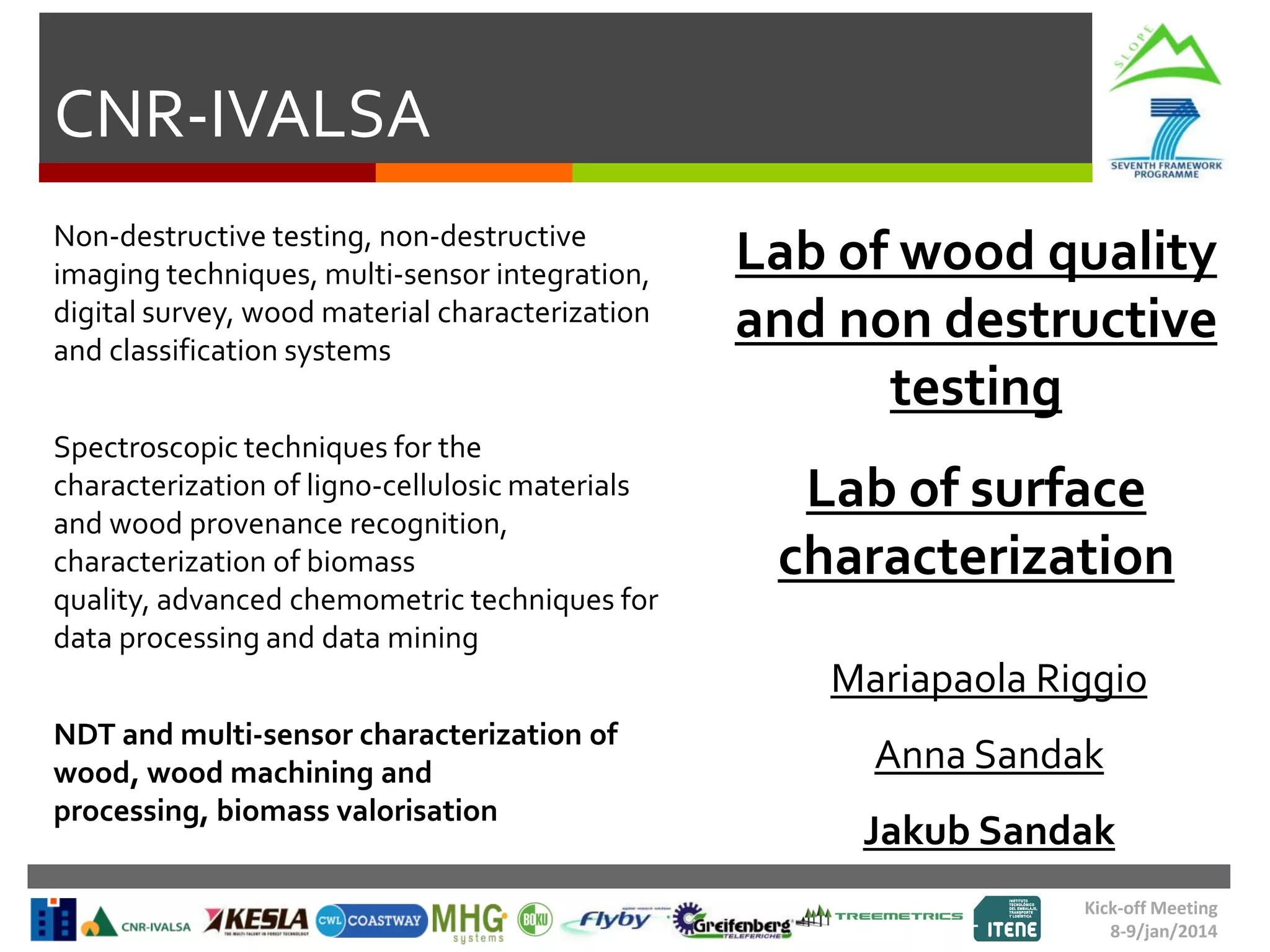 Cnr presentation | PDF