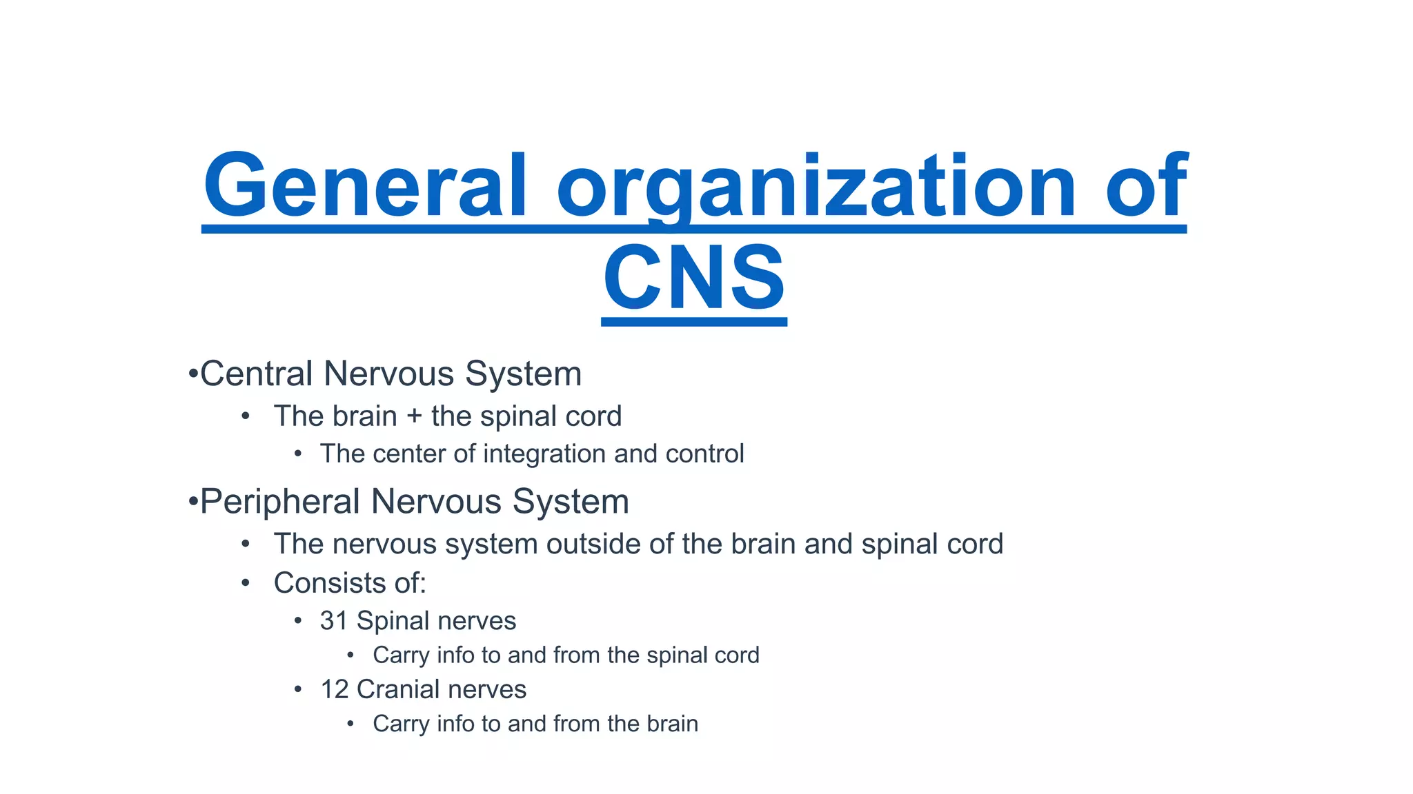 CNS pharmacology | PPTX