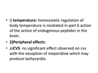 OPOIDS by Dr. Nadeem Korai | PPT