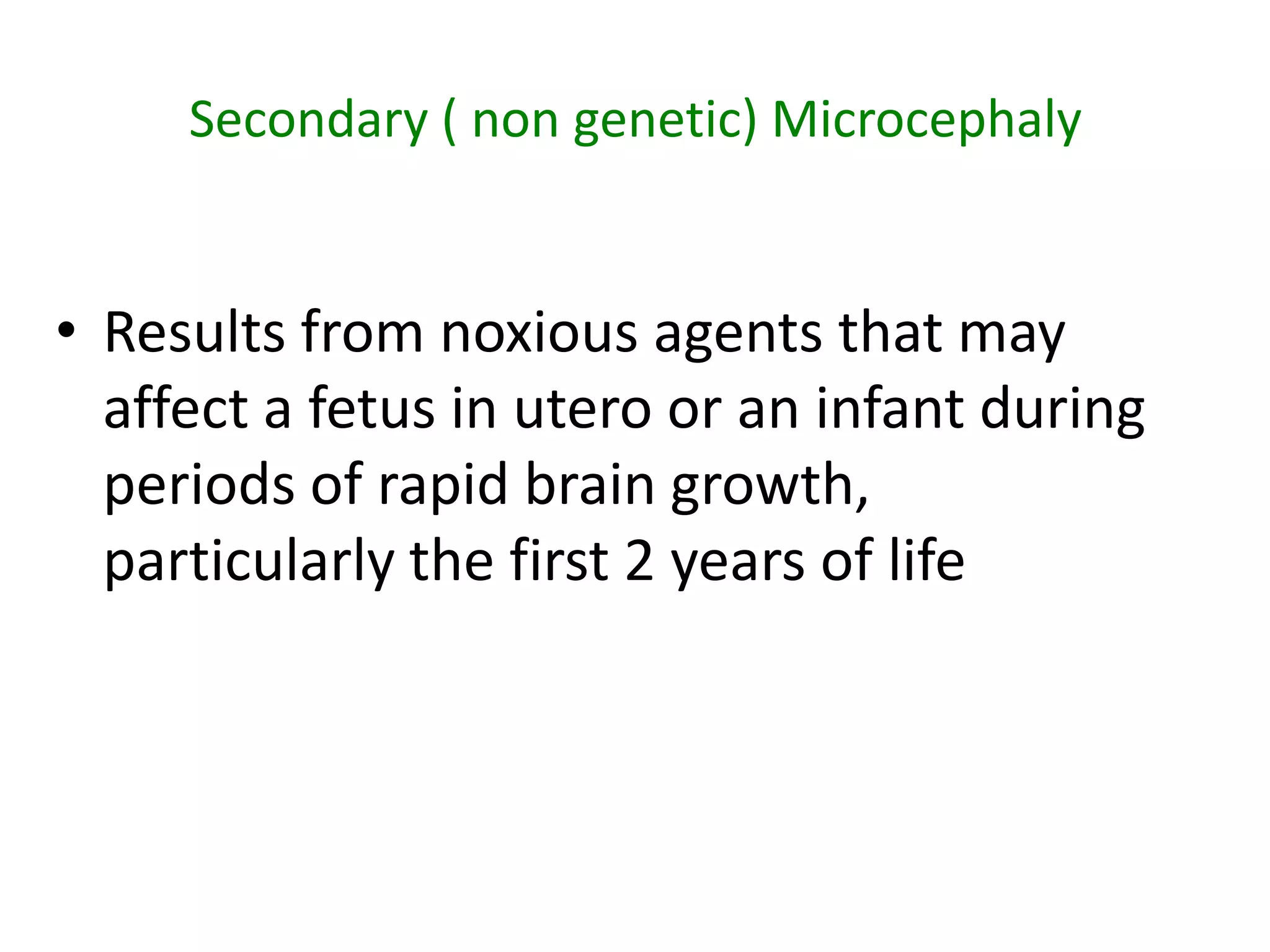 Approach to Macro and Microcephaly | PPTX