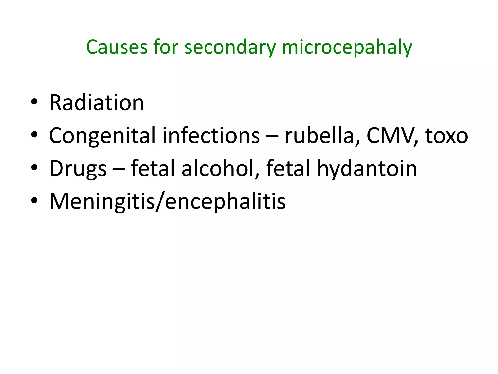 Approach to Macro and Microcephaly | PPTX