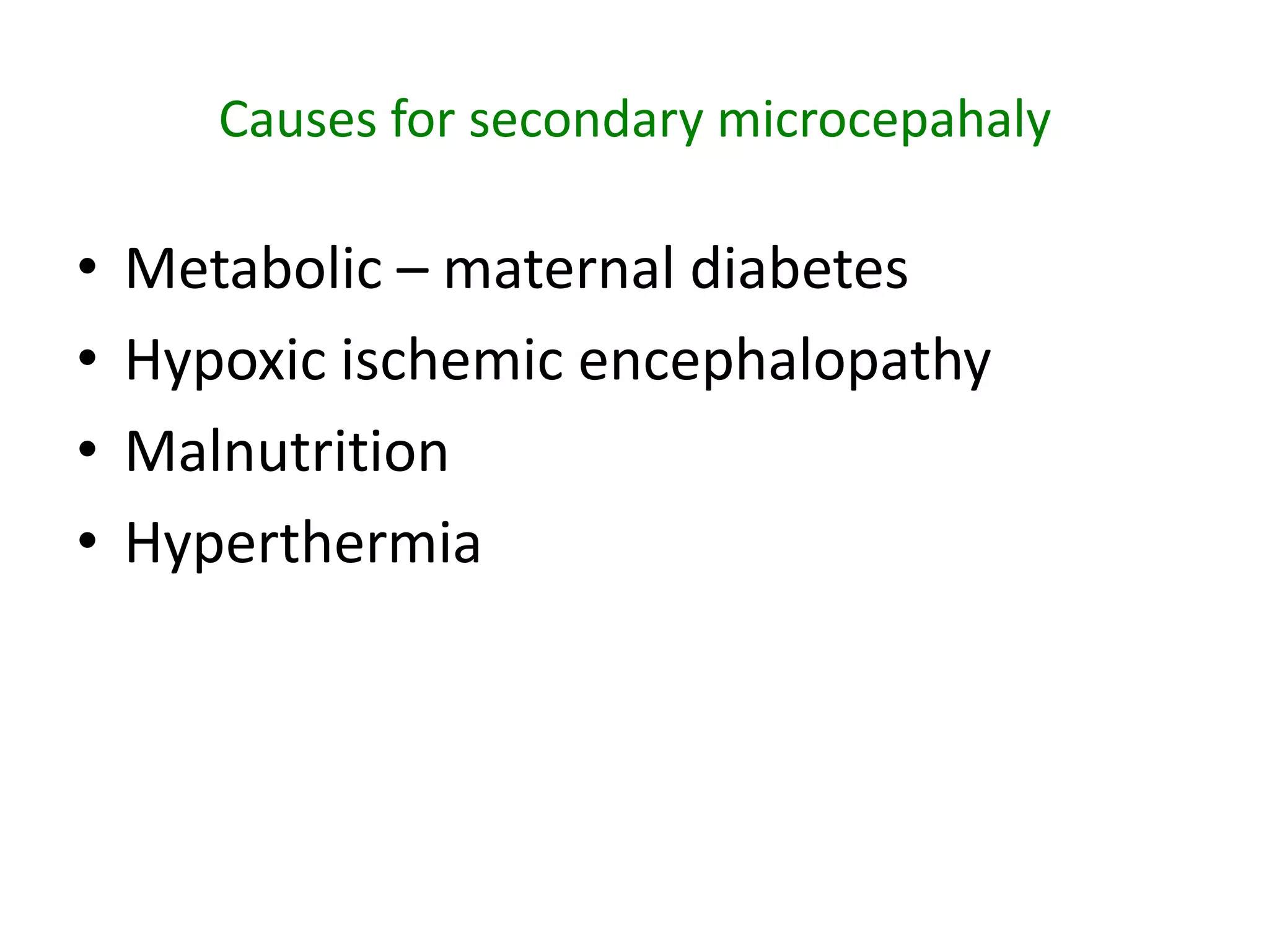 Approach to Macro and Microcephaly | PPTX