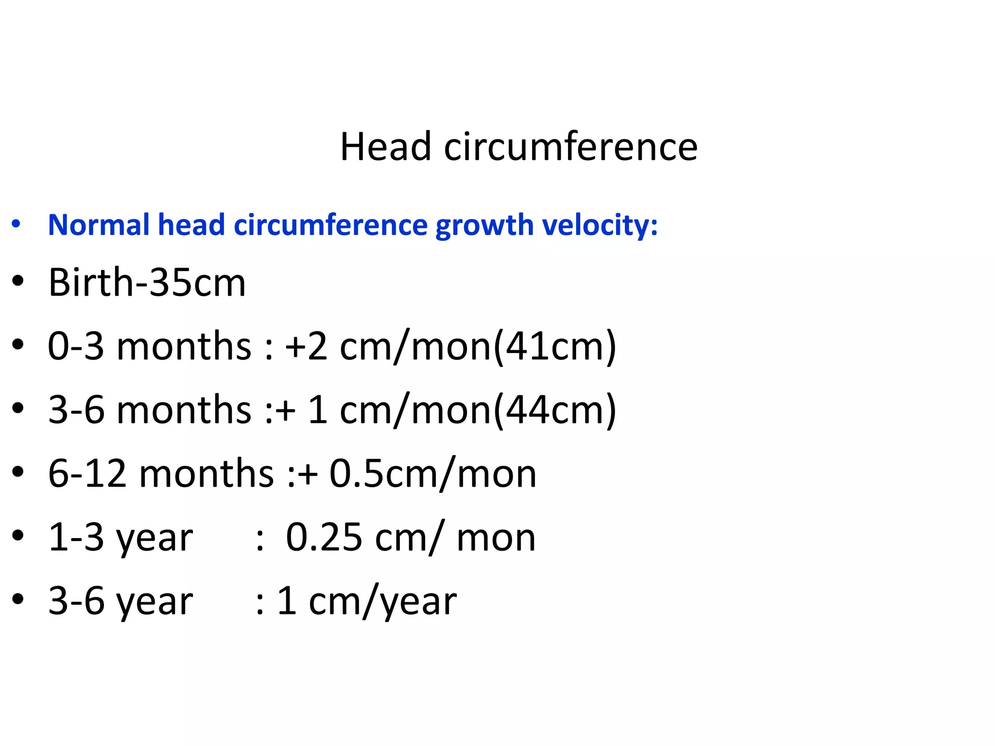 Approach to Macro and Microcephaly | PPTX