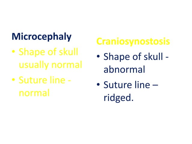 Approach to Macro and Microcephaly | PPTX