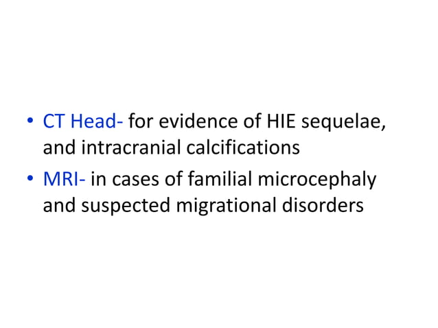 Approach to Macro and Microcephaly | PPTX